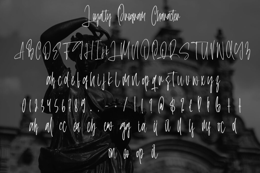 LoyaltyProgram - Calligraphy Font – MasterBundles
