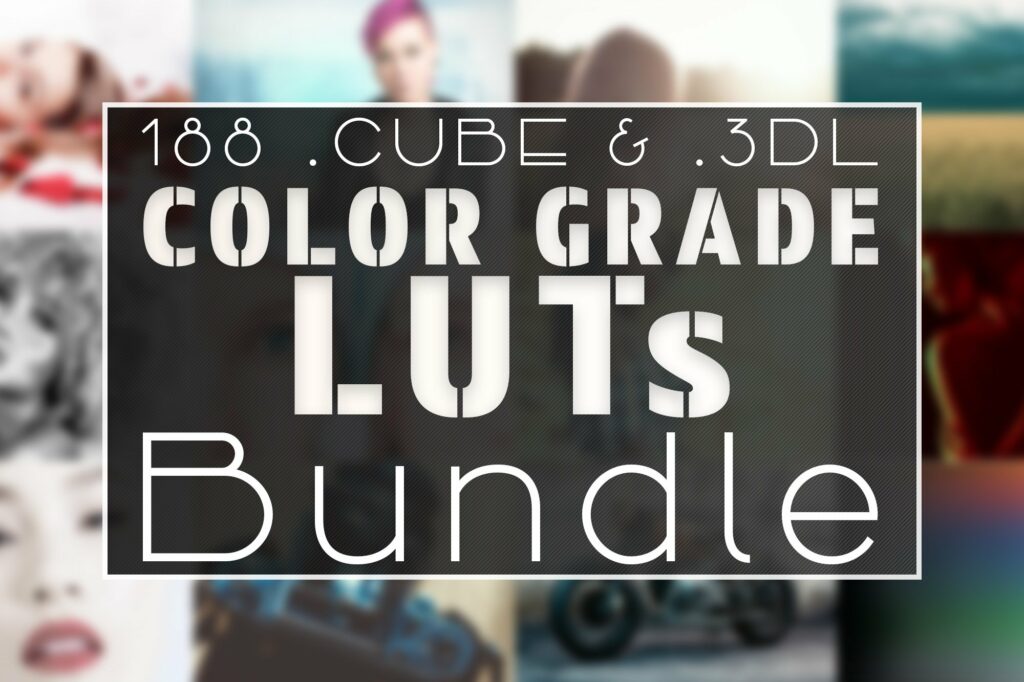 188 LUTs Bundle Pack - Color Grades – MasterBundles