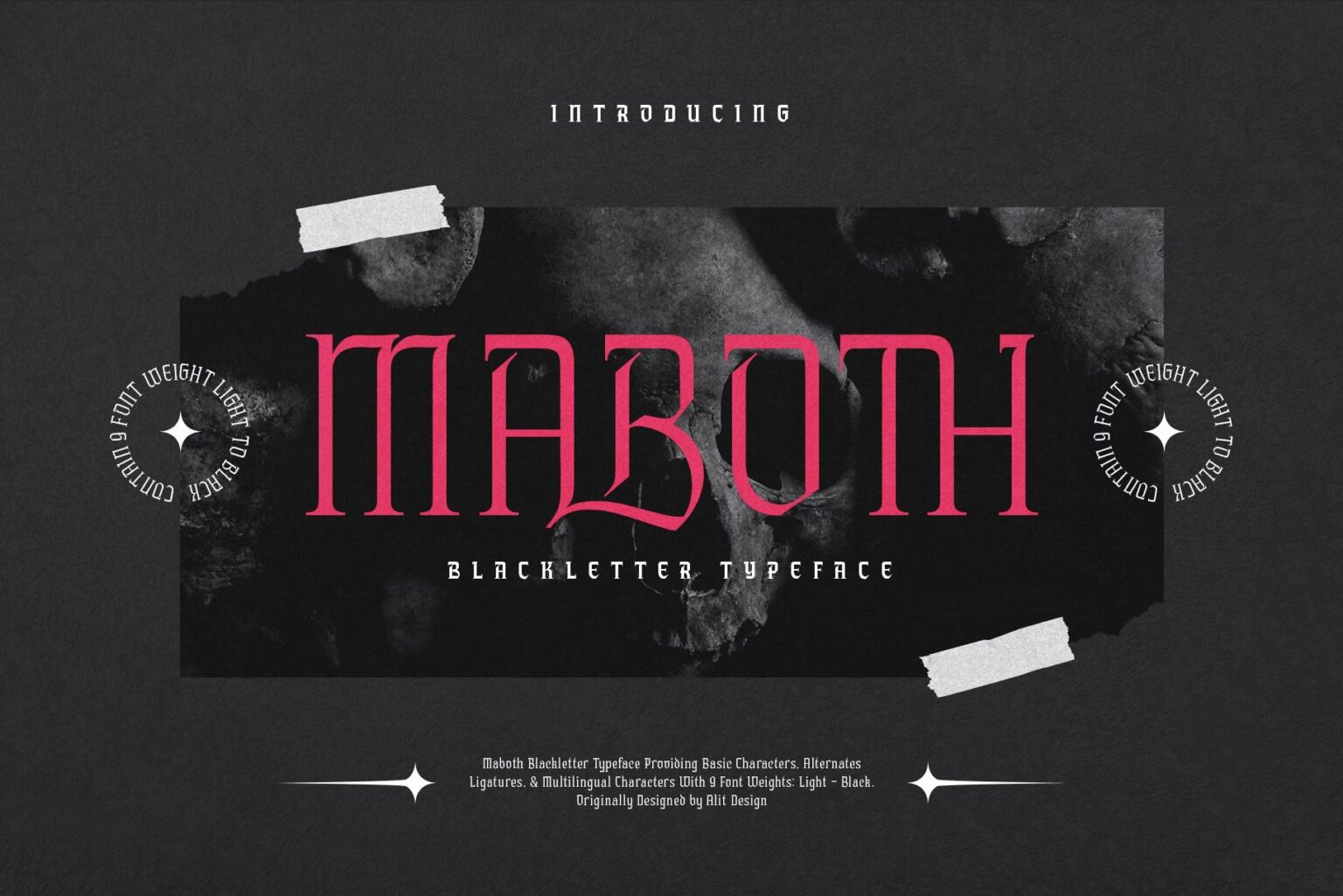 Maboth Typeface – MasterBundles