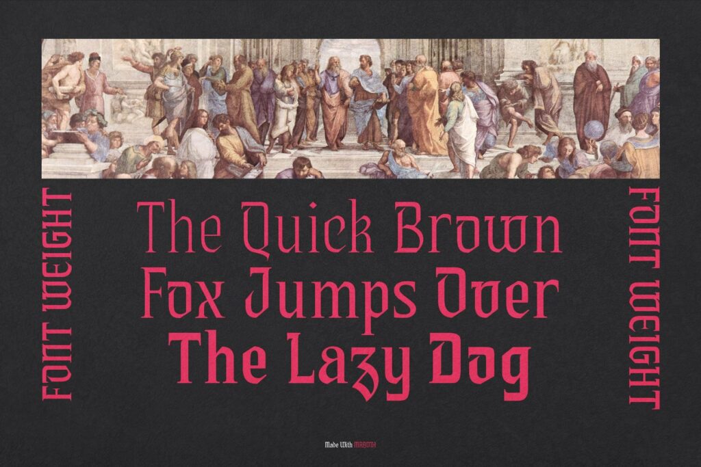 Maboth Typeface – MasterBundles