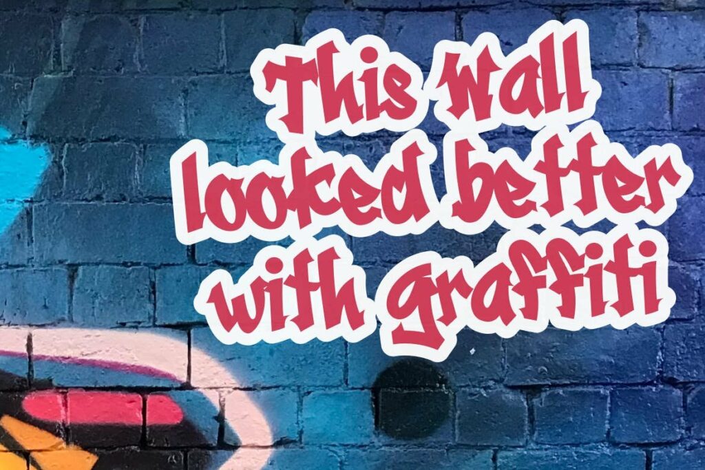 Madison Street - graffiti font – MasterBundles