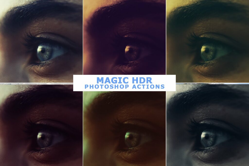 50 Magic HDR Photoshop Actions – MasterBundles