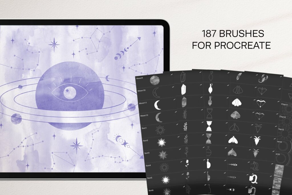 Procreate & Photoshop Brushes Bundle – MasterBundles