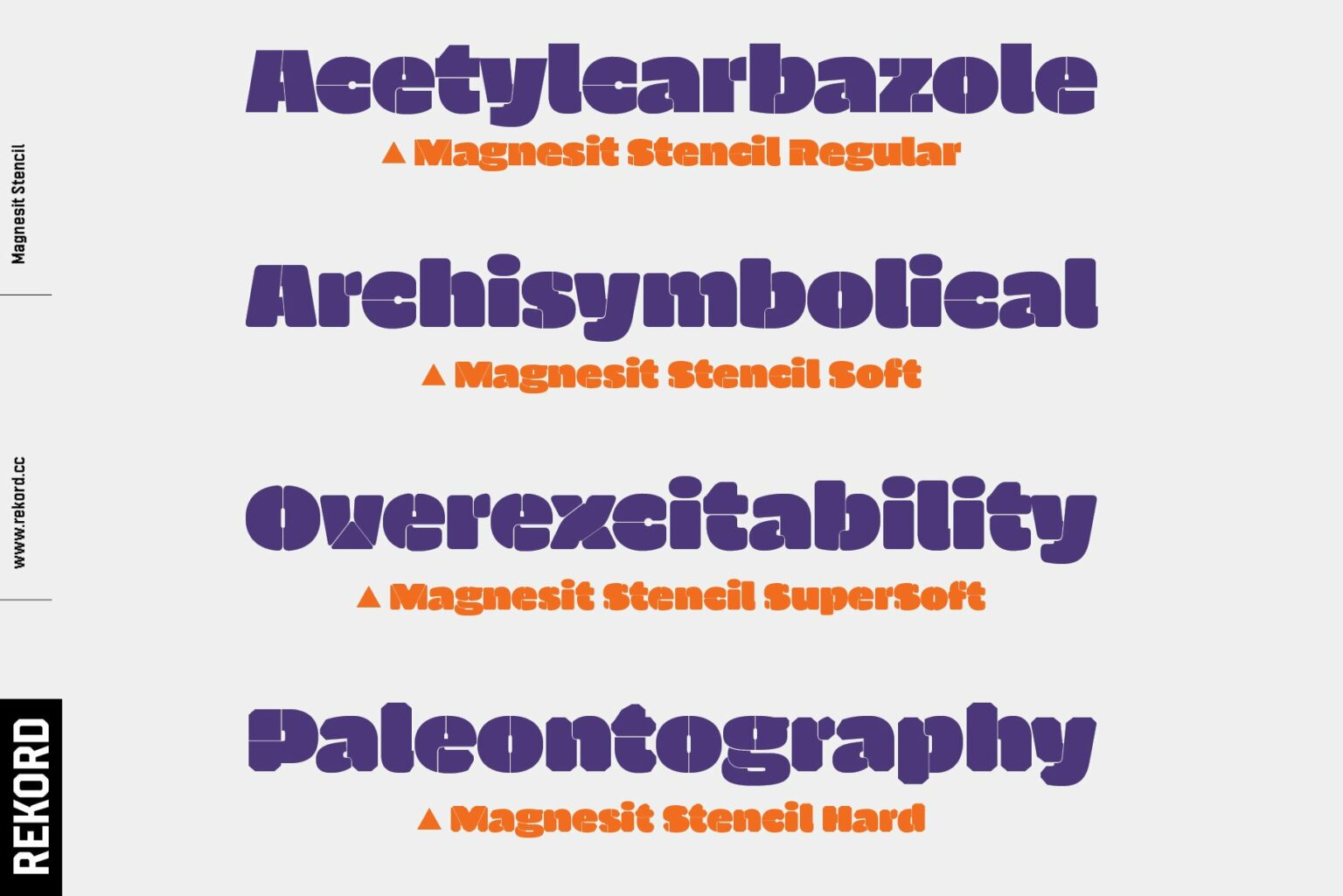 Magnesit Stencil Display Fonts – MasterBundles