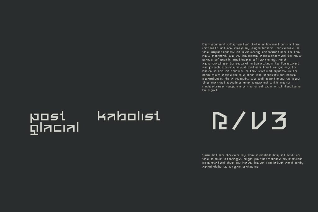 Magsk Futuristic Tech Font – MasterBundles
