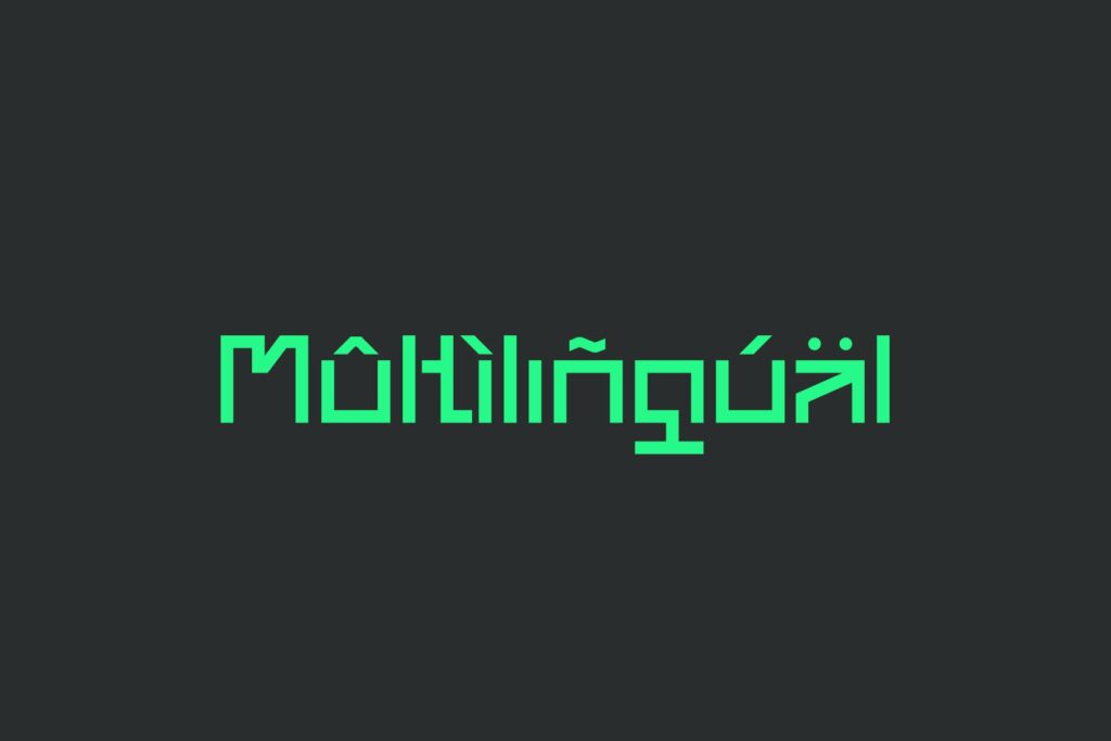 Magsk Futuristic Tech Font – MasterBundles