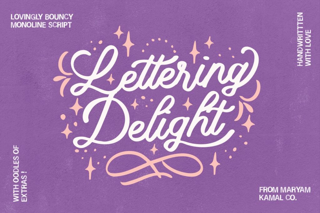 Lettering Delight (New Update!) – MasterBundles