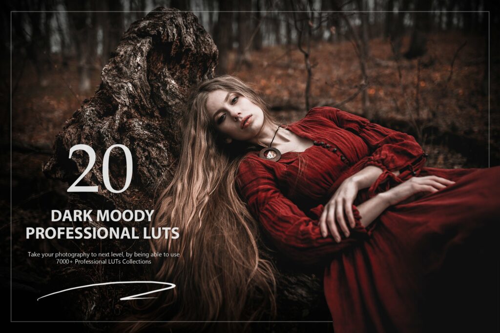 20 Dark Moody LUTs Pack – MasterBundles
