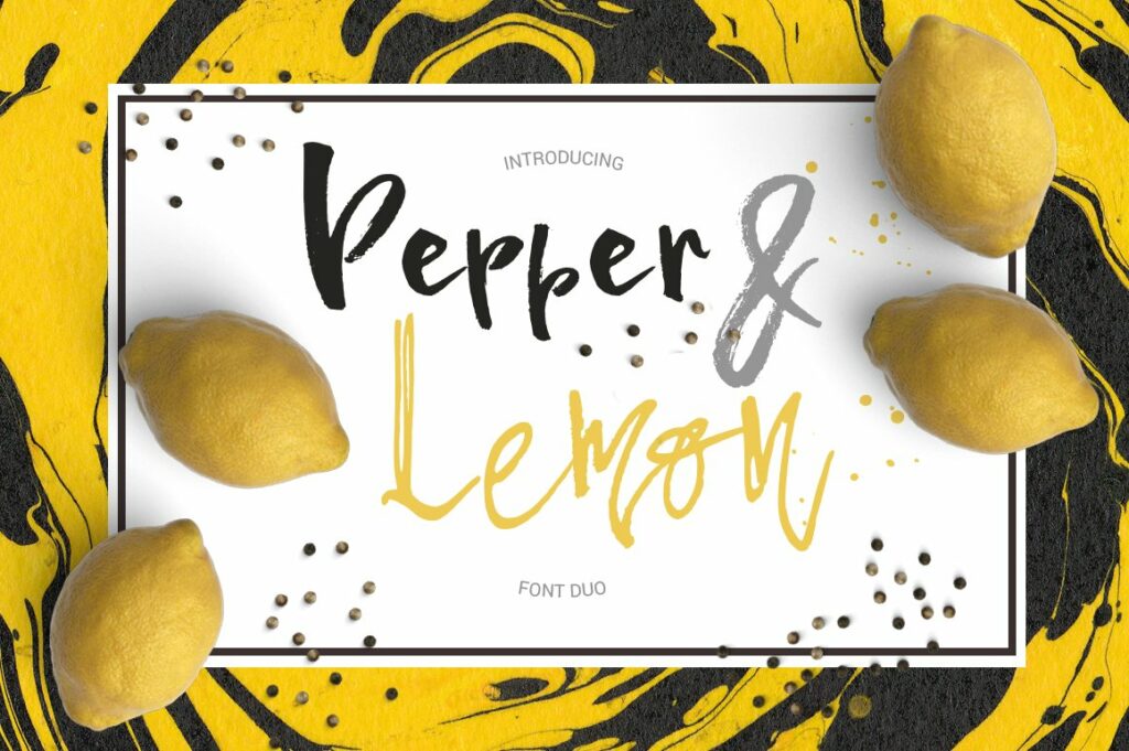 Pepper & Lime - Font Duo – MasterBundles