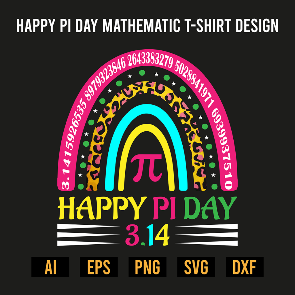 Happy Pi Day Mathematic T-Shirt Design - MasterBundles