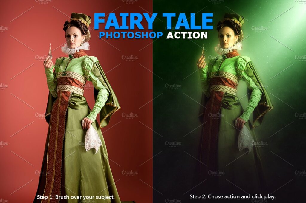 Fairy Tale Photoshop Action – MasterBundles