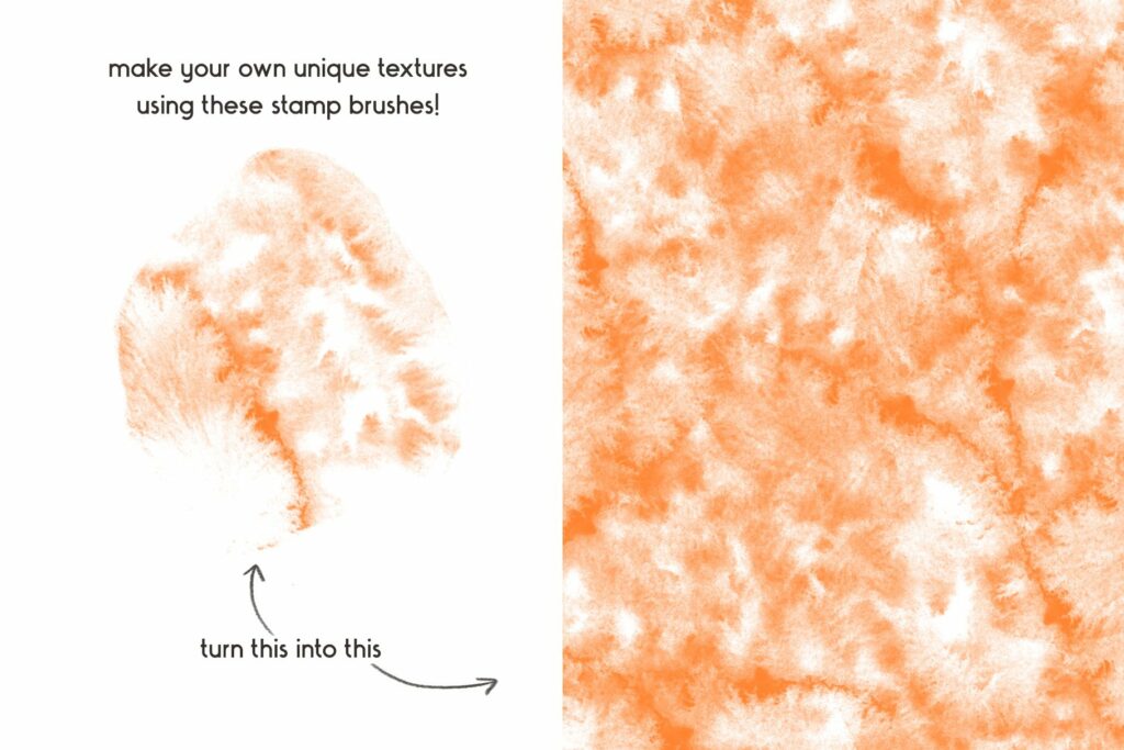 Watercolor Texture Brushes – MasterBundles