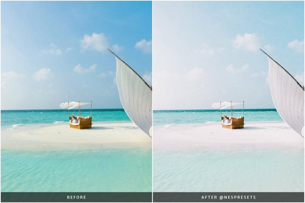 Maldives Blue Lightroom Presets – MasterBundles