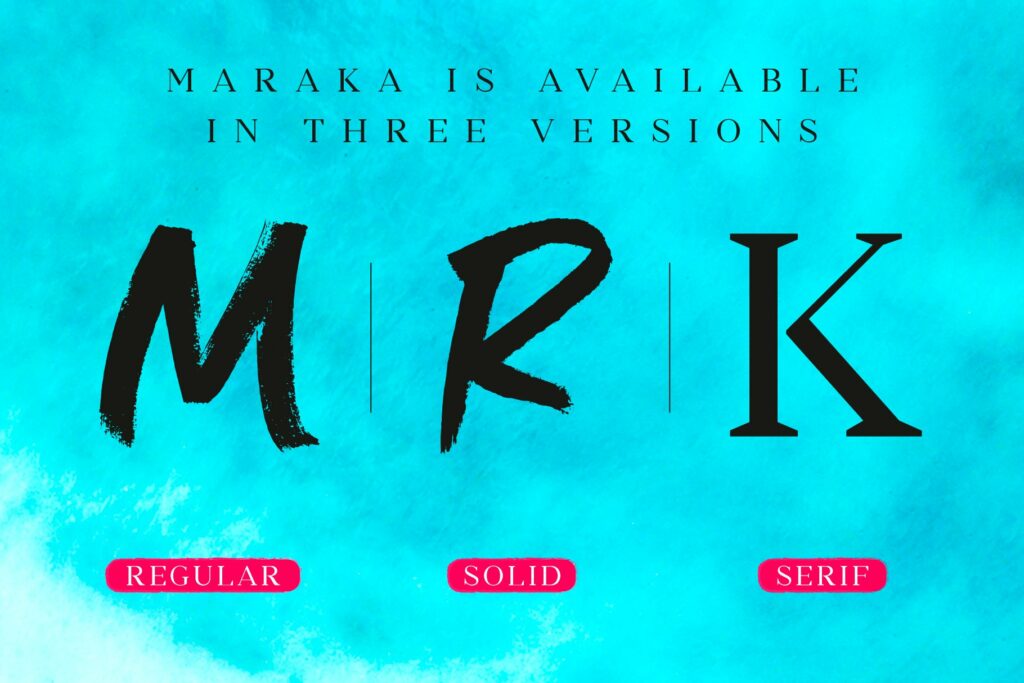 Maraka / handwrite font family – MasterBundles