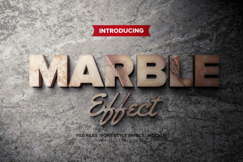 Stone Text Effect | Logo Mockup – MasterBundles