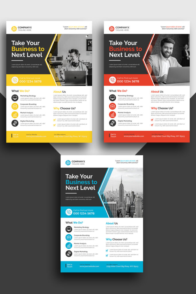 Corporate Flyer Template - MasterBundles