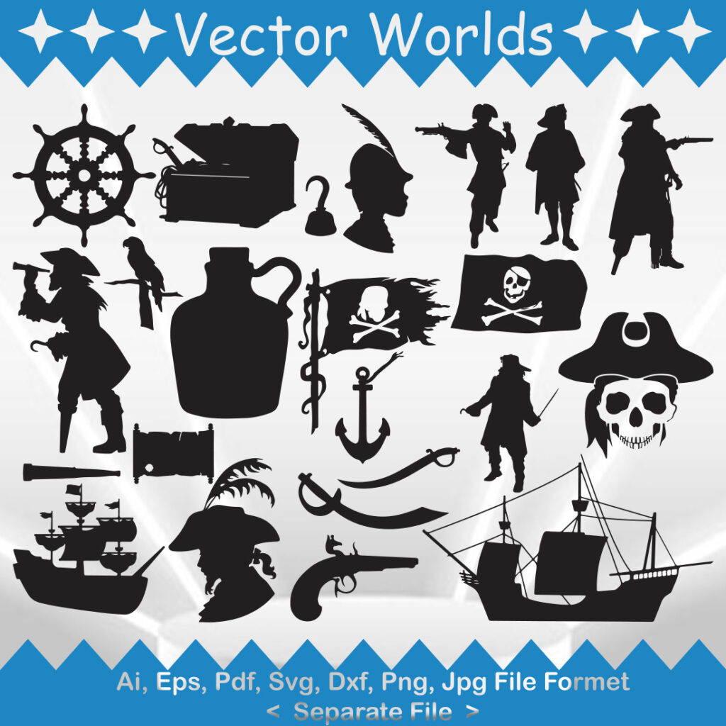 Pirate SVG Vector Design - MasterBundles