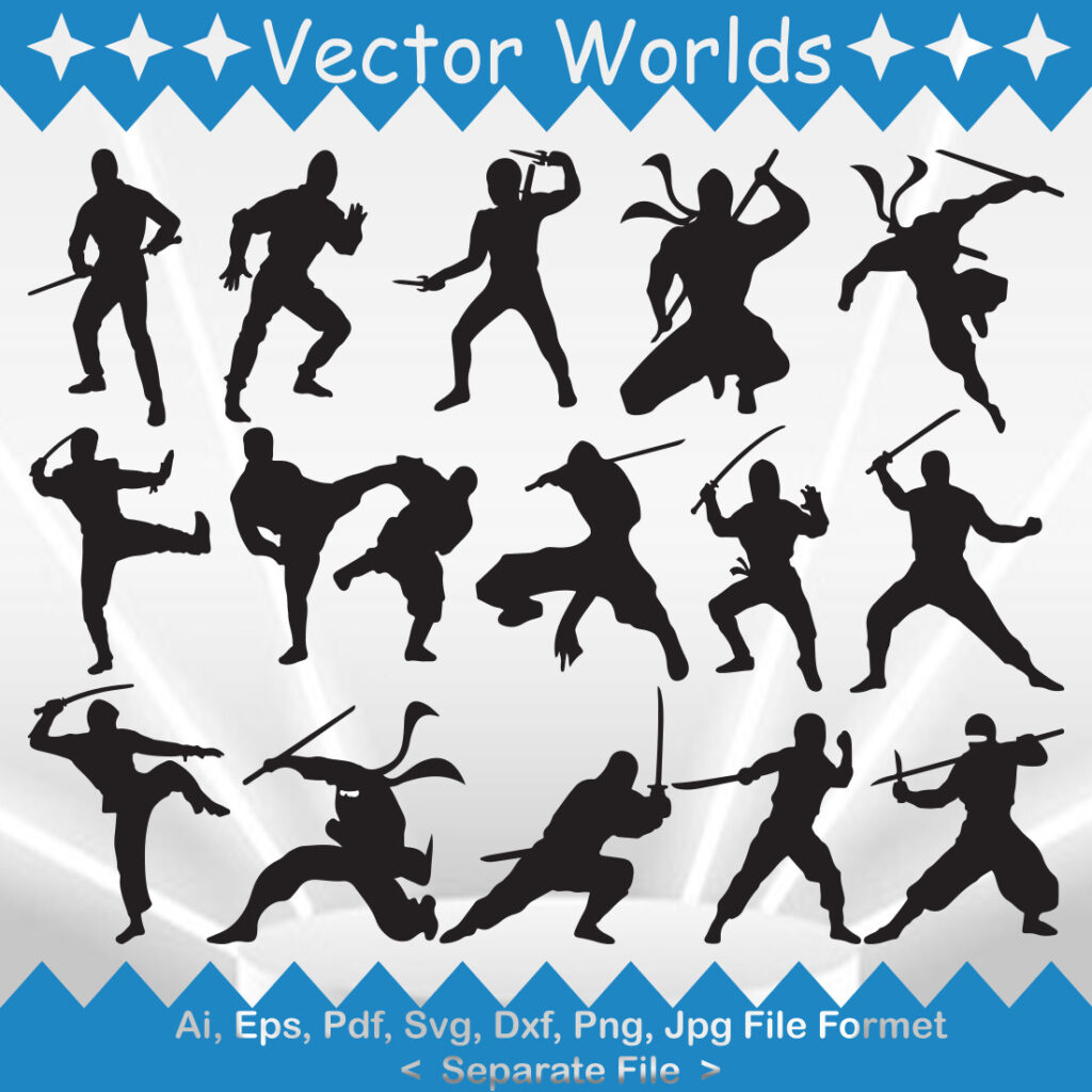 Ninja SVG Vector Design - MasterBundles