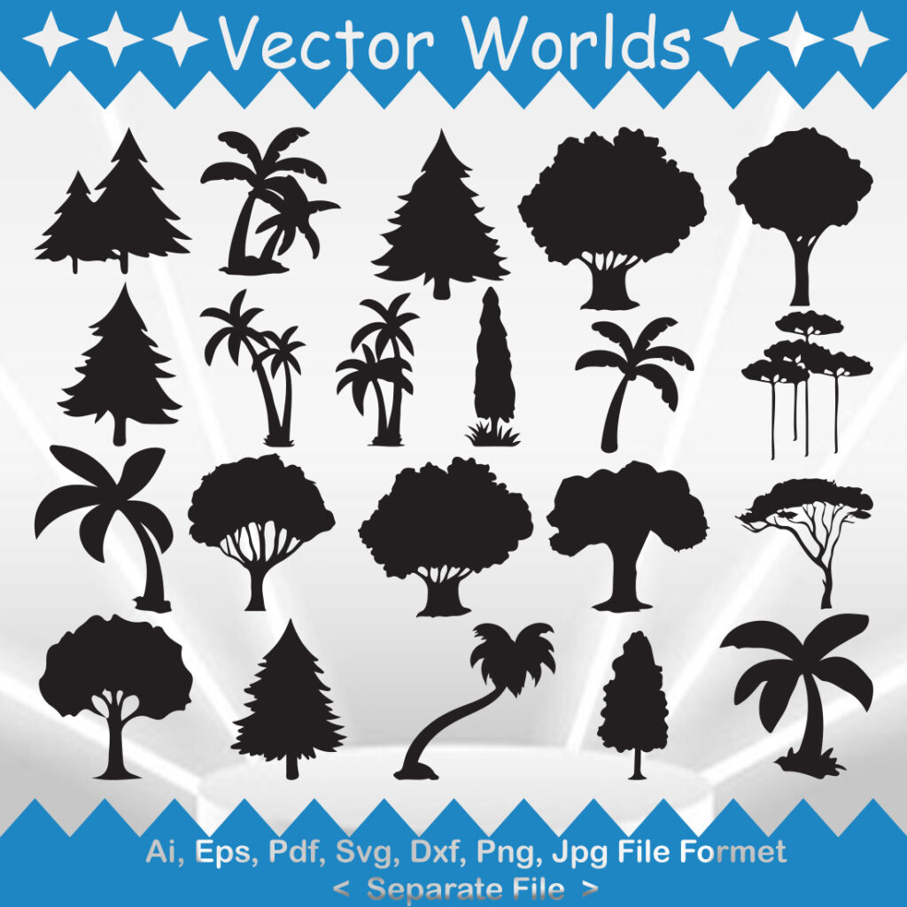 Tree SVG Bundle – MasterBundles