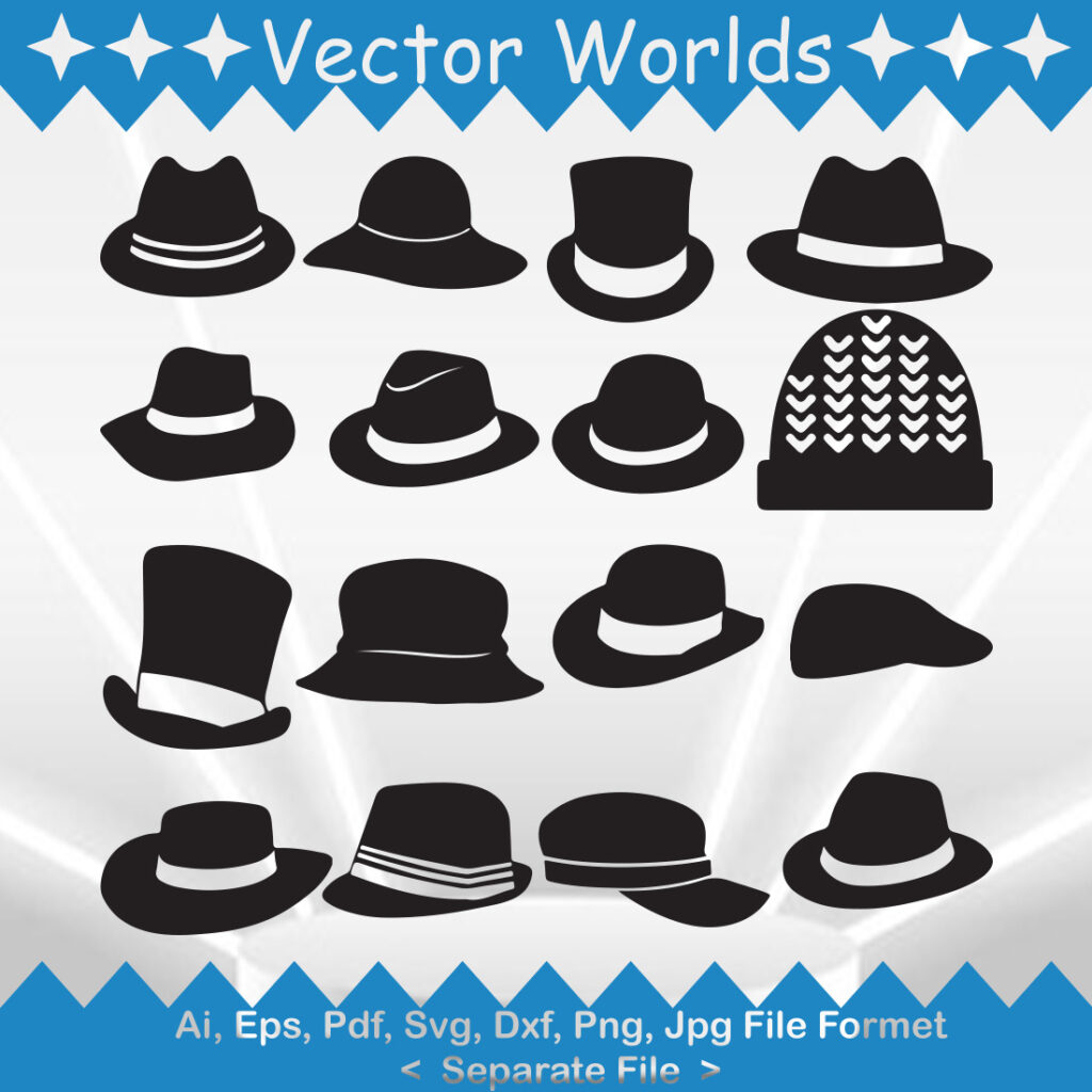 Hat SVG Vector Design - MasterBundles