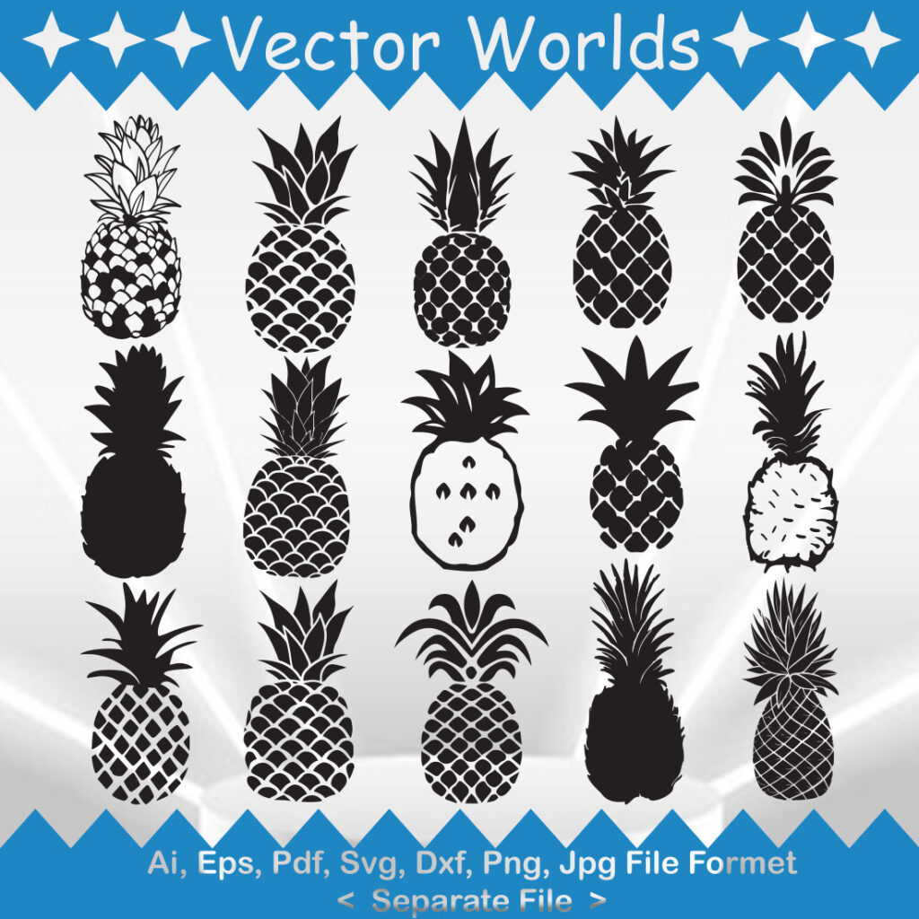 Colossal Pineapple SVG Bundle – MasterBundles