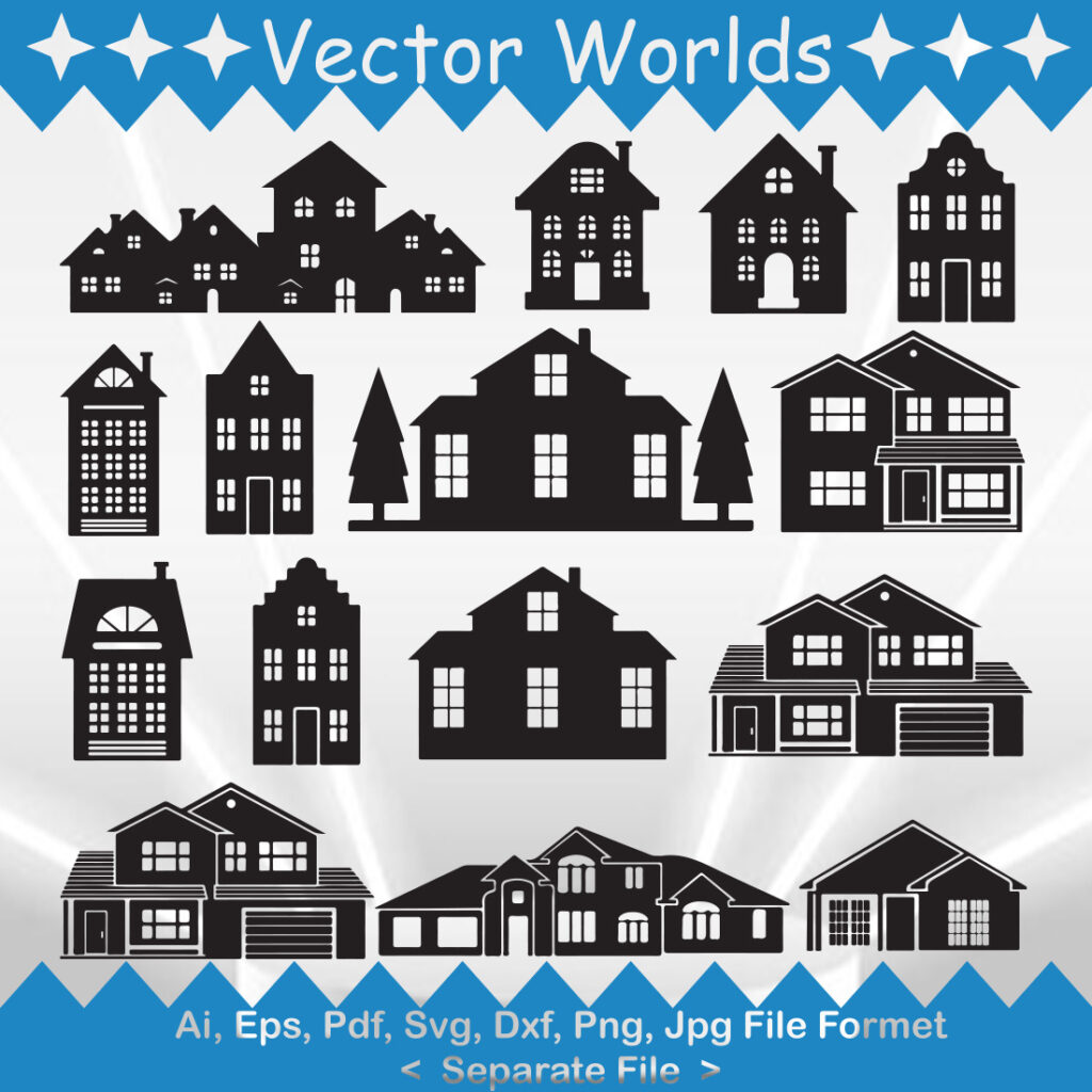 House SVG Vector Design - MasterBundles