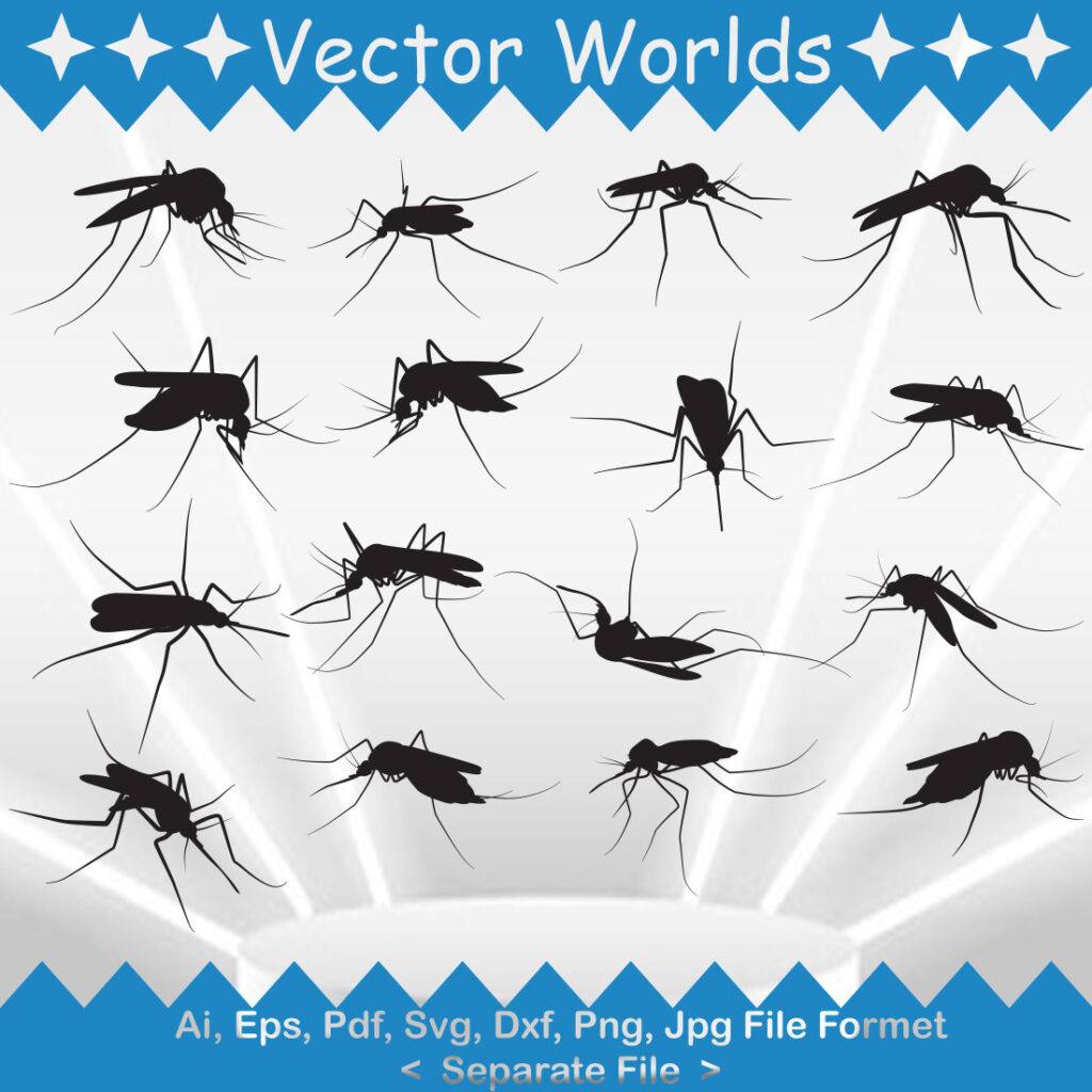 Mosquitoes SVG Vector Design - MasterBundles