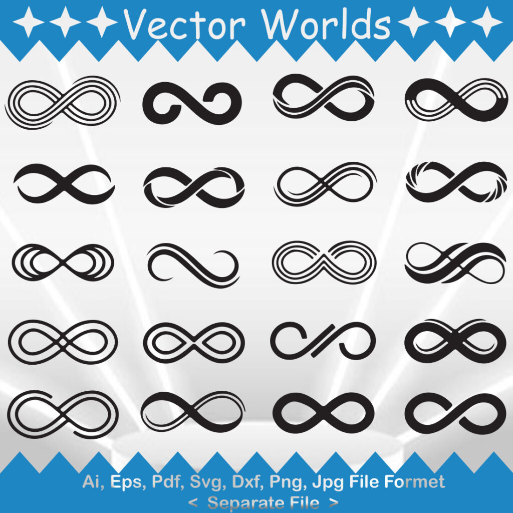 Infinity sign SVG Vector Design - MasterBundles