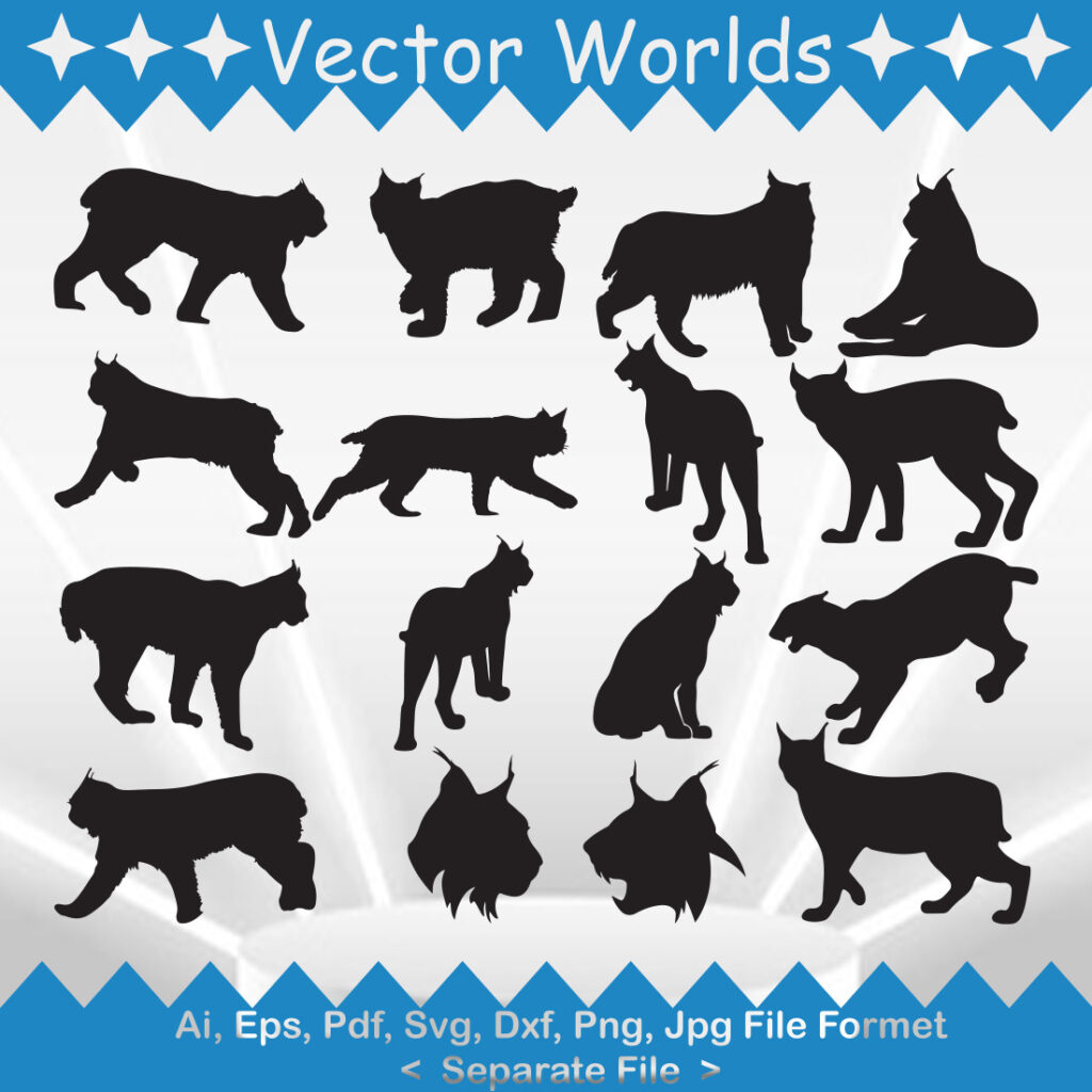 Lynx cat SVG Vector Design - MasterBundles