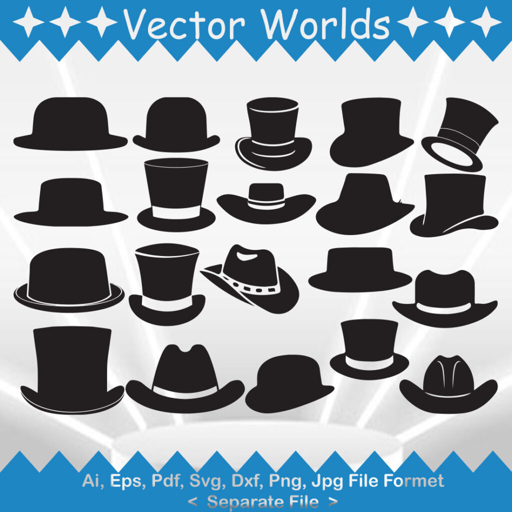 Hat SVG Vector Design - MasterBundles