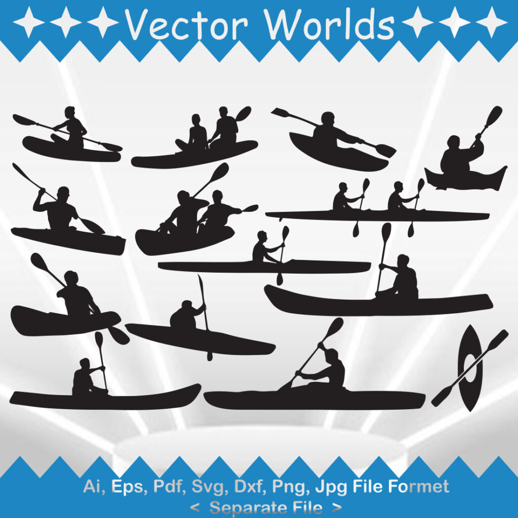 Kayak SVG Vector Design - MasterBundles