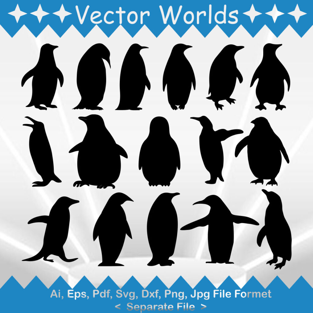 Penguin SVG Vector Design - MasterBundles