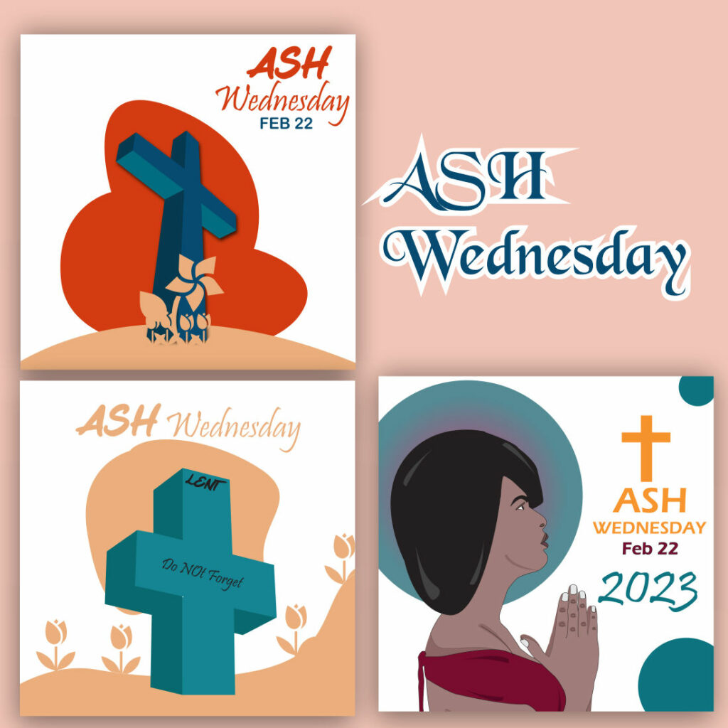 Ash Wednesday Collection Template - MasterBundles