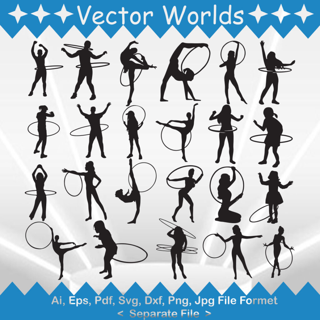 Hula Hoop SVG Vector Design - MasterBundles
