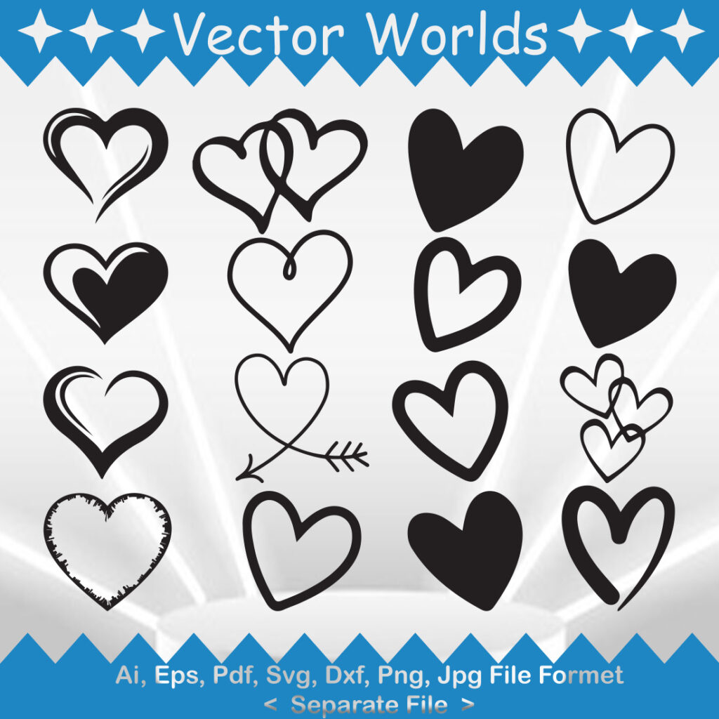 Heart SVG Vector Design - MasterBundles