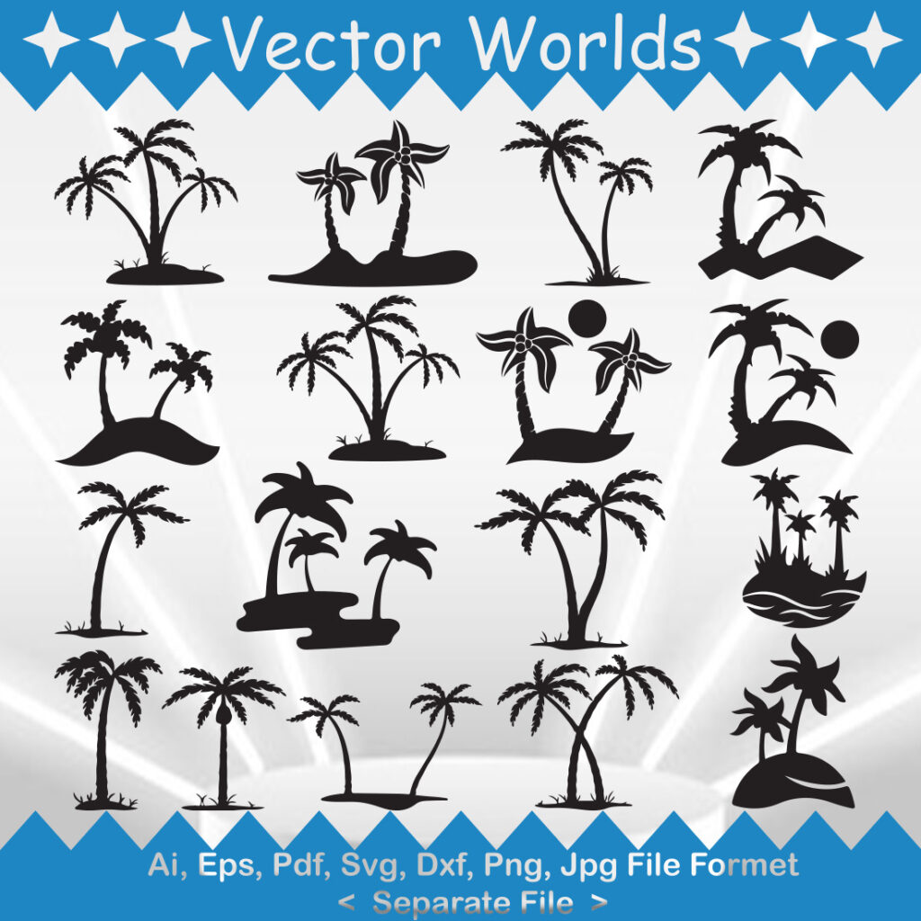 Islands SVG Vector Design - MasterBundles
