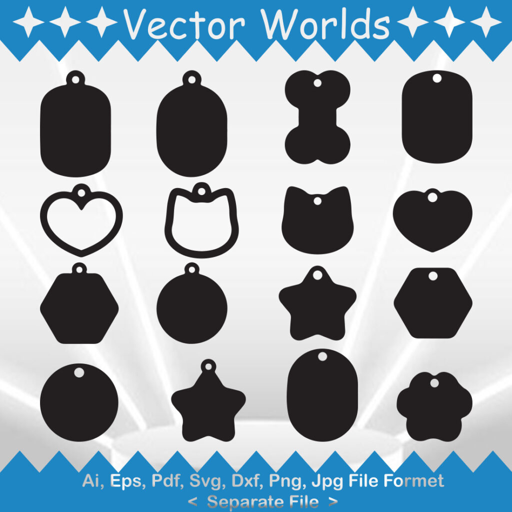 Name Tag SVG Vector Design - MasterBundles