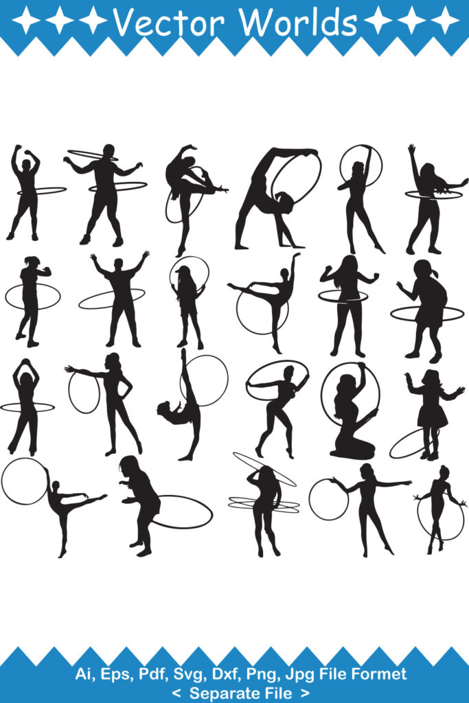 Hula Hoop SVG Vector Design - MasterBundles