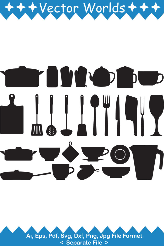 Kitchen Utensil SVG Vector Design - MasterBundles