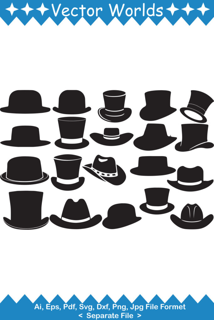 Hat SVG Vector Design - MasterBundles