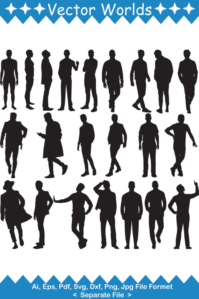 Man SVG Vector Design - MasterBundles