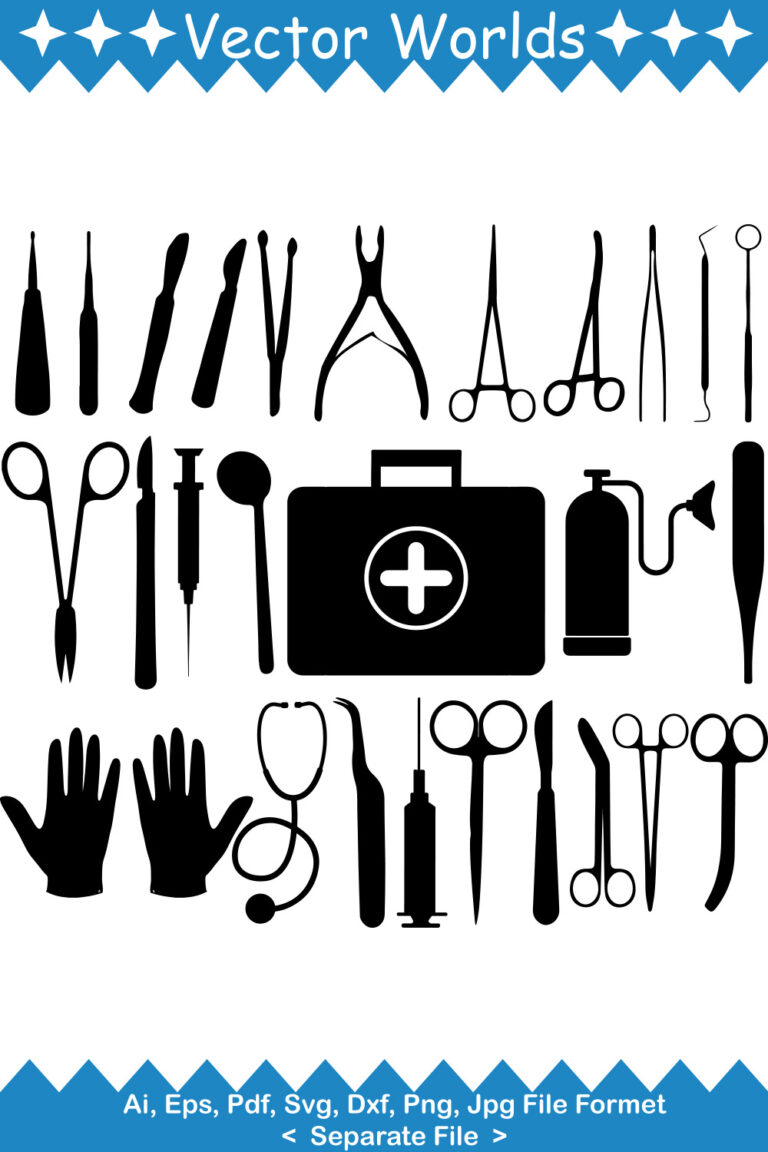 Medical equipment SVG Vector Design - MasterBundles