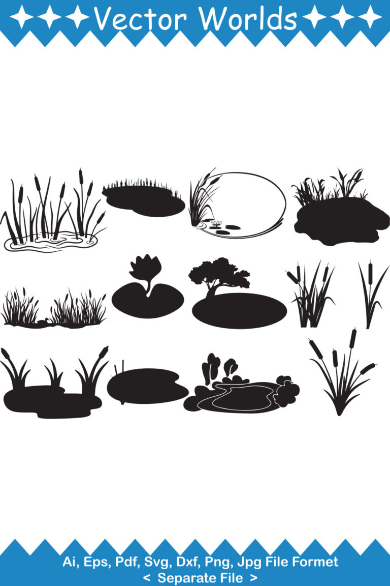 Pond SVG Vector Design - MasterBundles