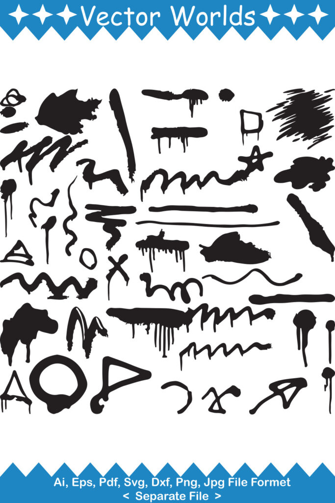 Paint Splatter SVG Vector Design - MasterBundles
