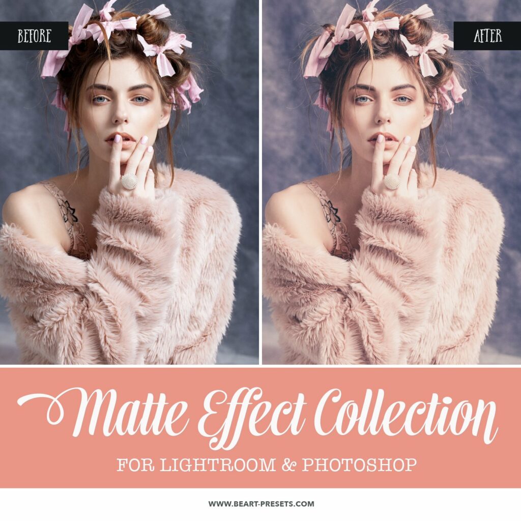 Matte Photoshop Actions & ACR preset – MasterBundles