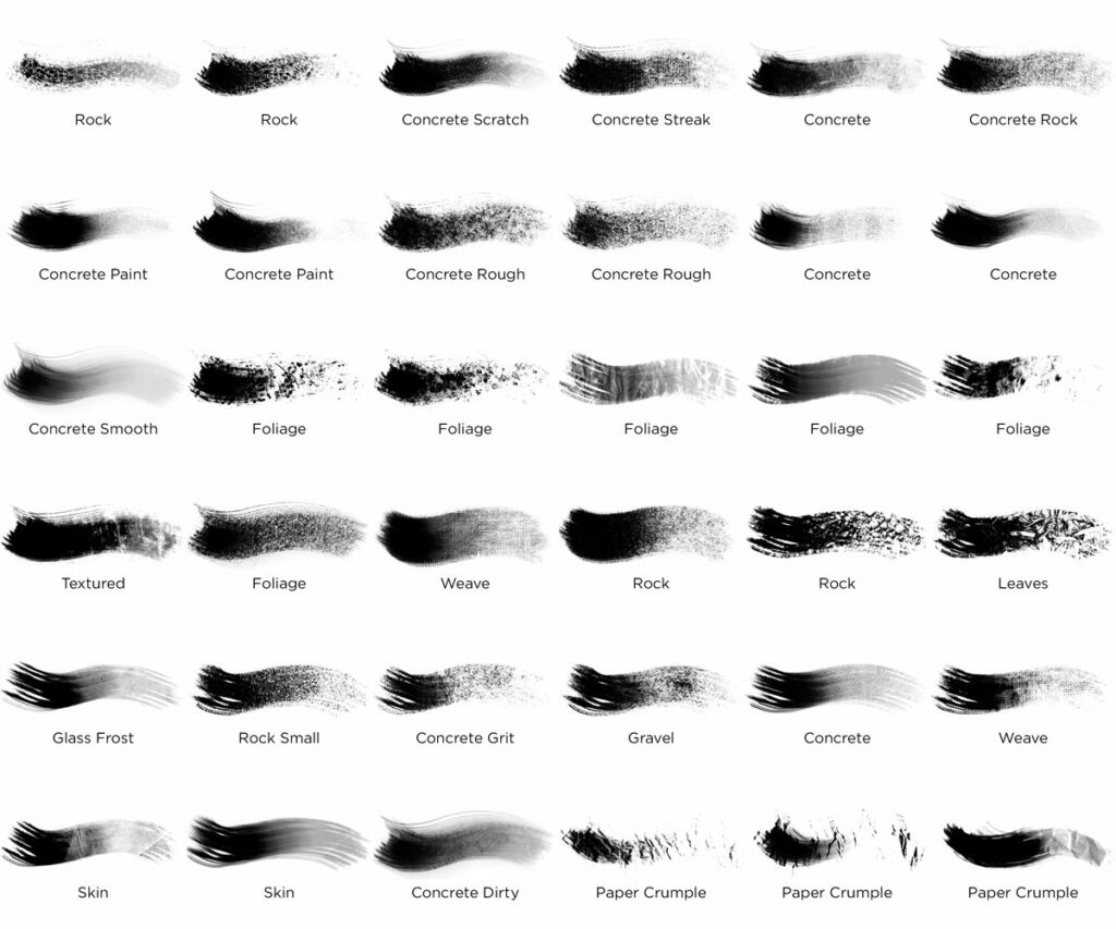 Matt's Photoshop Texture Brush Set – MasterBundles