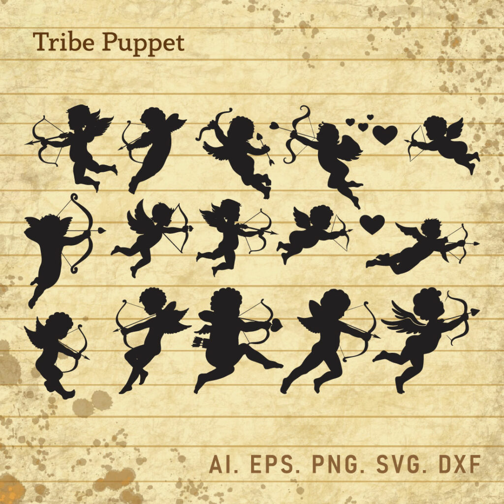 Cupid Vector Set - MasterBundles