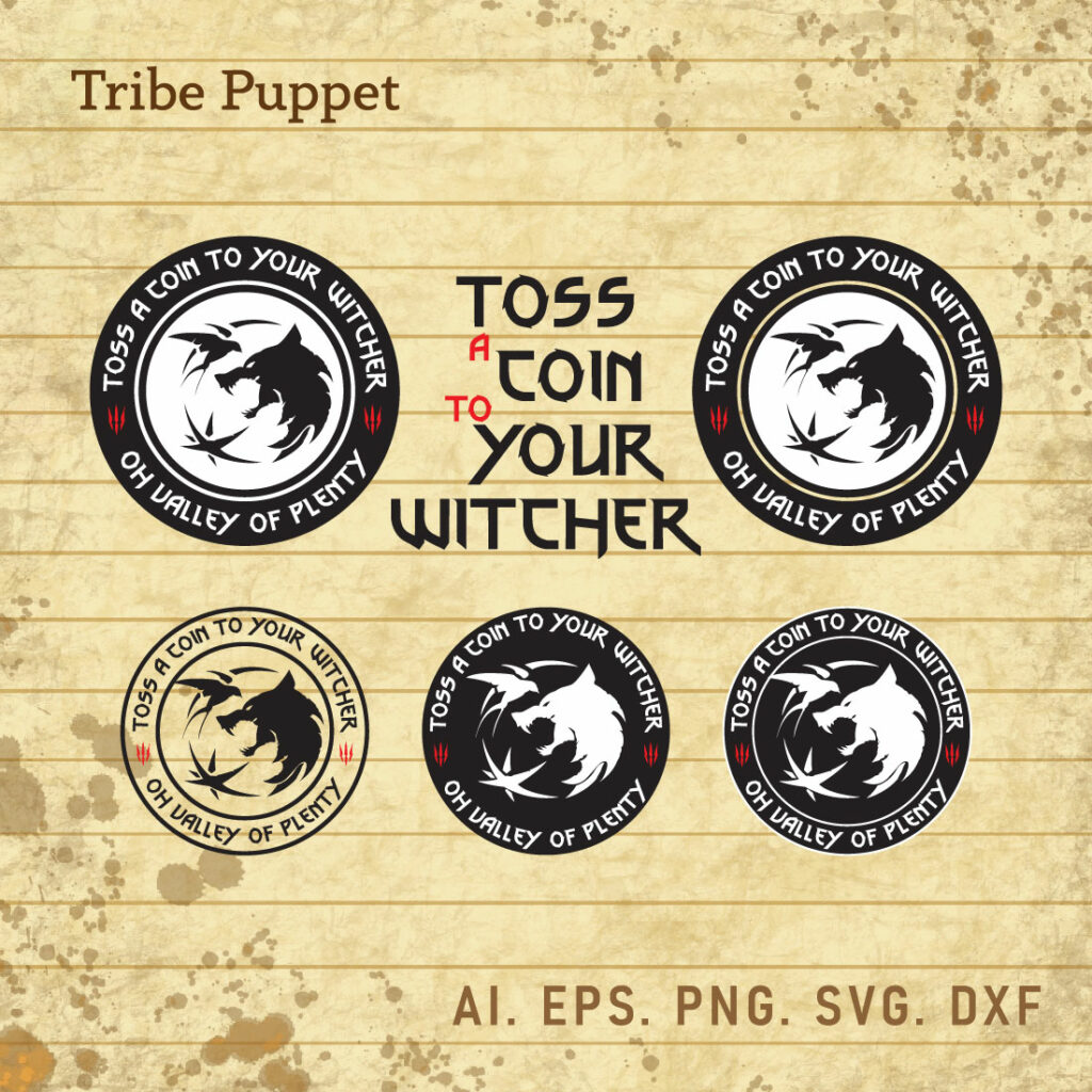 The Witcher Vector Set - MasterBundles