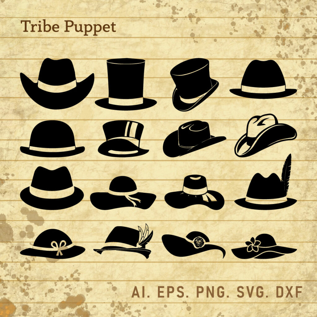 Hat SVG Set - MasterBundles