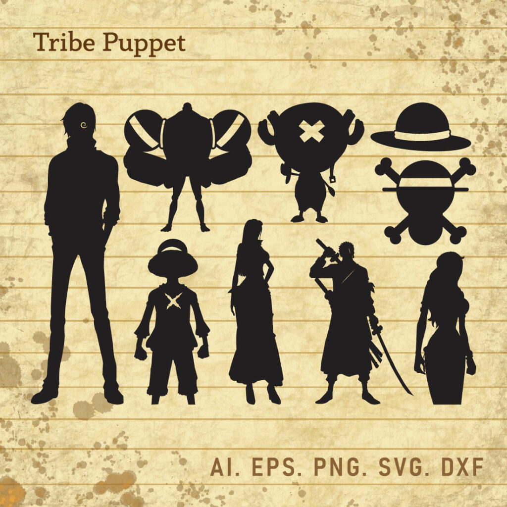 One Piece Vector Set - MasterBundles One Piece Vector Set - MasterBundles